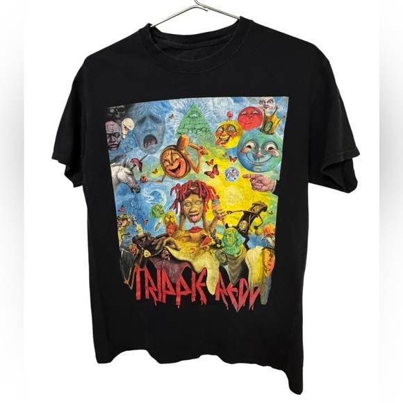 Trippie Redd | Shirts | Trippie Redd Rap Ful Graphic Tour Band Black ...